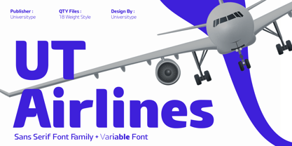UT Airlines Font | Webfont & Desktop | MyFonts
