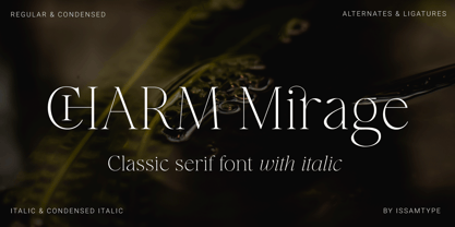 Charm Mirage fuente | Webfont & Desktop | MyFonts