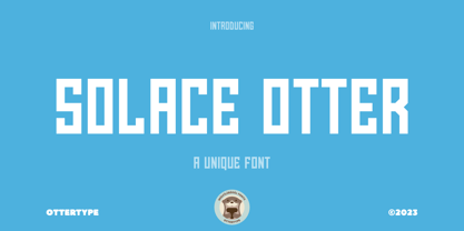 Solace Otter Font | Webfont & Desktop | MyFonts