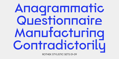 Rothek Font | Webfont & Desktop | MyFonts