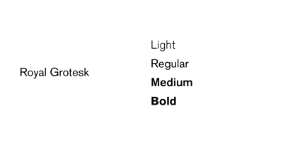 Royal Grotesk W1G Font | Webfont & Desktop | MyFonts