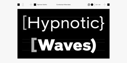 Spinner Gothic Police | Webfont & Desktop | MyFonts