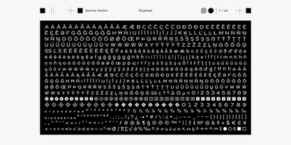 Spinner Gothic Police | Webfont & Desktop | MyFonts