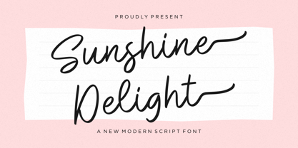 Sunshine Delight Font | Webfont & Desktop | MyFonts