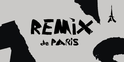 Remix de Paris Font | Webfont & Desktop | MyFonts