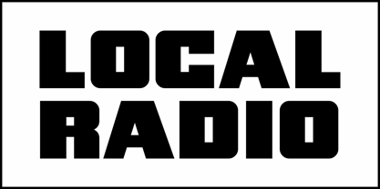 Local Radio JNL Font | Webfont & Desktop | MyFonts