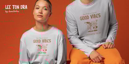 Lee Ton Dra Outline Font | Webfont & Desktop | MyFonts