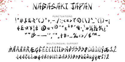 Nagasaki Japan Font | Webfont & Desktop | MyFonts