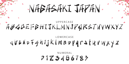 Nagasaki Japan Font | Webfont & Desktop | MyFonts