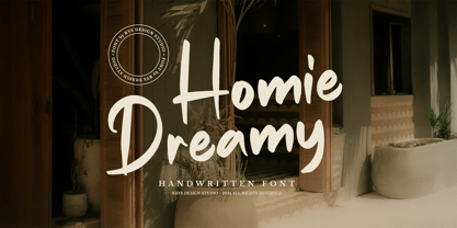 RYS Homie Dreamy Font | Webfont & Desktop | MyFonts