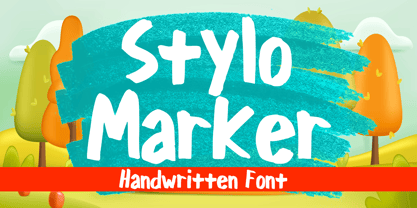 Stylo Marker Font | Webfont & Desktop | MyFonts