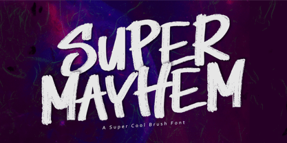 Super Mayhem Font | Webfont & Desktop | MyFonts