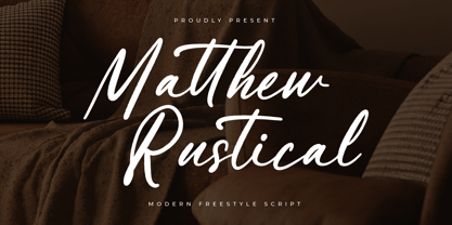Matthew Rustical Font | Webfont & Desktop | MyFonts