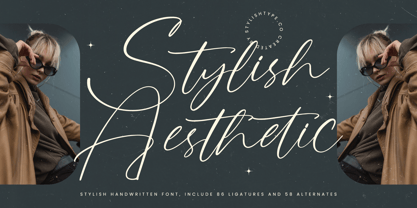 Stylish Aesthetic Font | Webfont & Desktop | MyFonts