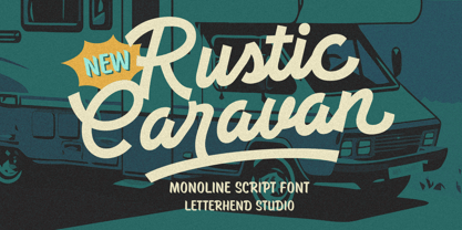 Rustic Caravan Font | Webfont & Desktop | MyFonts