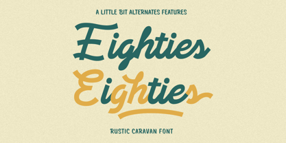 Rustic Caravan Font | Webfont & Desktop | MyFonts