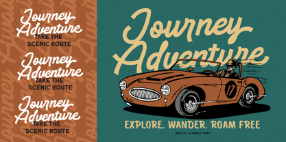 Rustic Caravan Font | Webfont & Desktop | MyFonts