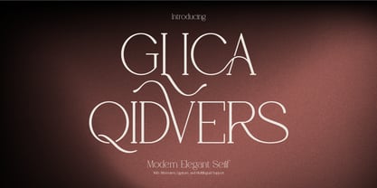 Glica Qidvers Font | Webfont & Desktop | MyFonts
