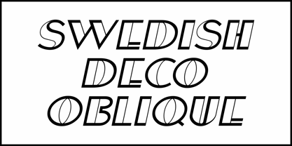Swedish Deco JNL Font | Webfont & Desktop | MyFonts