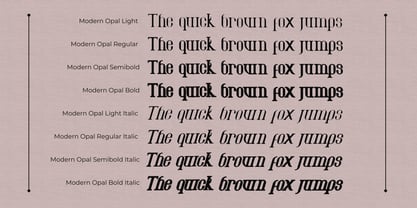 Modern Opal Font | Webfont & Desktop | MyFonts