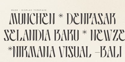 Mase Font | Webfont & Desktop | MyFonts