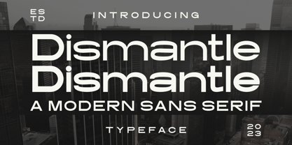 Dismantle Font | Webfont & Desktop | MyFonts