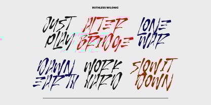 MC Ruthless Wilonic Font | Webfont & Desktop | MyFonts
