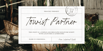 Tourist Partner Font | Webfont & Desktop | MyFonts