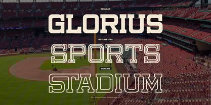 Roaring Tribune Outline Font | Webfont & Desktop | MyFonts