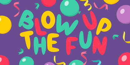 Party Balloon Font | Webfont & Desktop | MyFonts