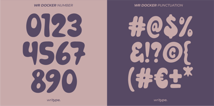 WR Docker Font | Webfont & Desktop | MyFonts