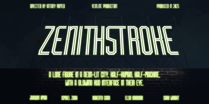 Zenith Stroke Font | Webfont & Desktop | MyFonts