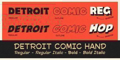 Detroit Comic Font | Webfont & Desktop | MyFonts