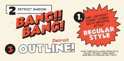 Detroit Comic Font | Webfont & Desktop | MyFonts