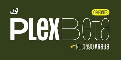 Plex beta Font | Webfont & Desktop | MyFonts