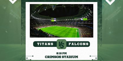 Varsity Vortex Font | Webfont & Desktop | MyFonts