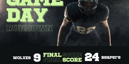 Varsity Vortex Font | Webfont & Desktop | MyFonts