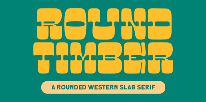 Round Timber Font | Webfont & Desktop | MyFonts