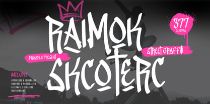 Raimok Skcoterc Font | Webfont & Desktop | MyFonts