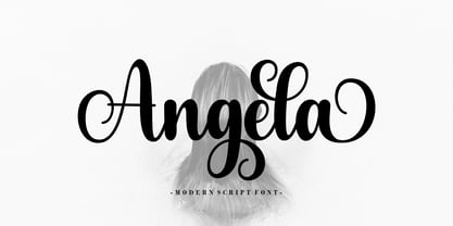 Angela Script Font | Webfont & Desktop | MyFonts