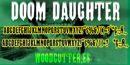 Doom Daughter Font | Webfont & Desktop | MyFonts