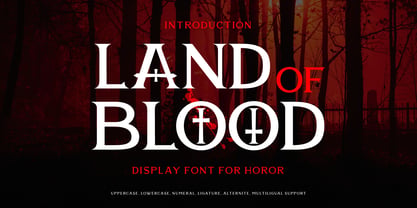 Land of Blood Font | Webfont & Desktop | MyFonts