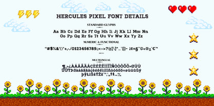 Hercules Pixel Font | Webfont & Desktop | MyFonts