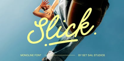 Slick Font | Webfont & Desktop | MyFonts