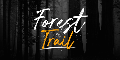 Forest Trail Font | Webfont & Desktop | MyFonts