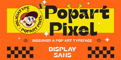 Popart Pixel Font | Webfont & Desktop | MyFonts