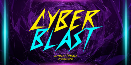 Cyber Blast Font | Webfont & Desktop | MyFonts