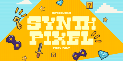 Synth Pixel Font | Webfont & Desktop | MyFonts