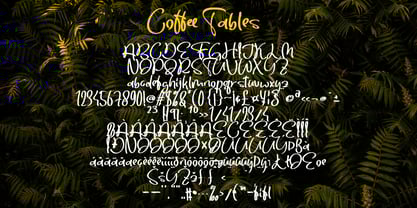 Coffee Tables Font | Webfont & Desktop | MyFonts