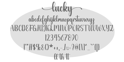 Lucky Font | Webfont & Desktop | MyFonts